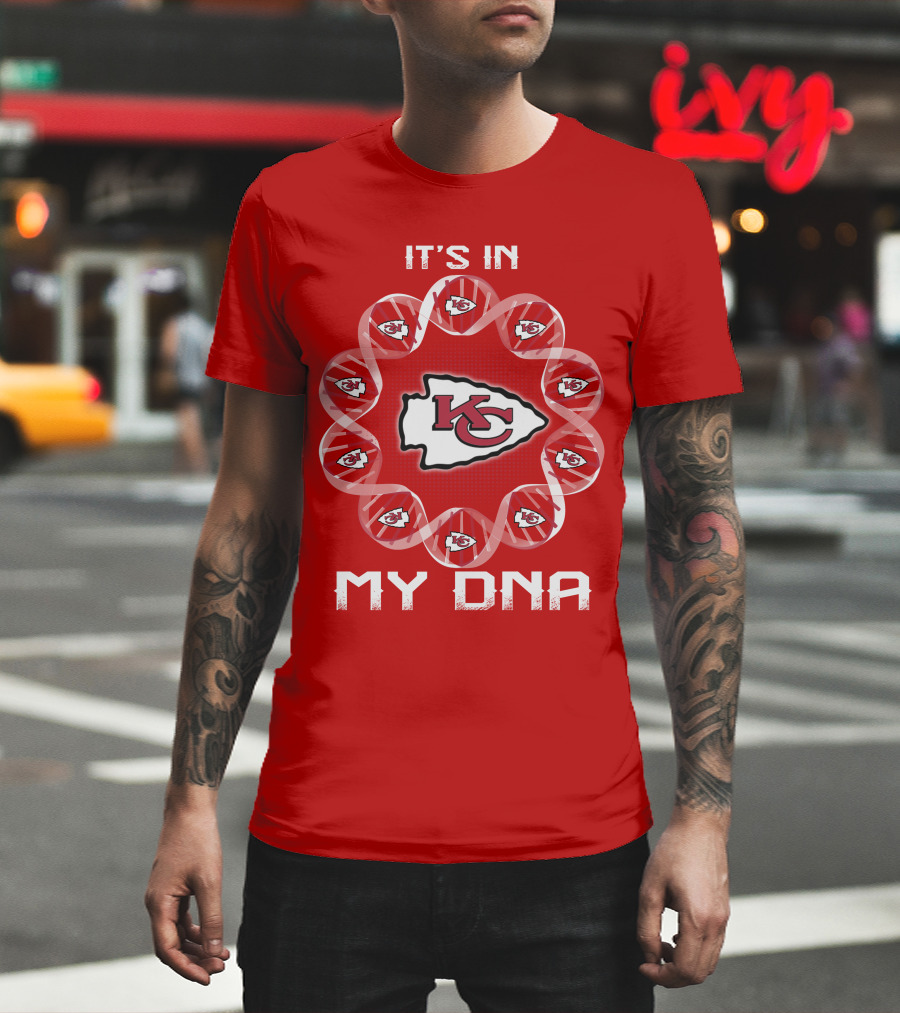 Kansas City Chiefs It's In My Dna T-Shirt