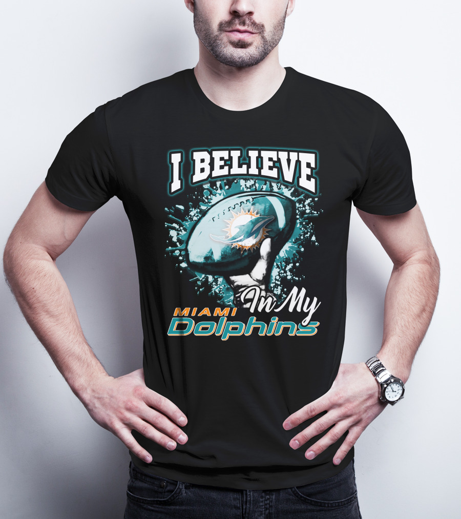 I Believe In My Miami Dolphins Football Victory T-Shirt