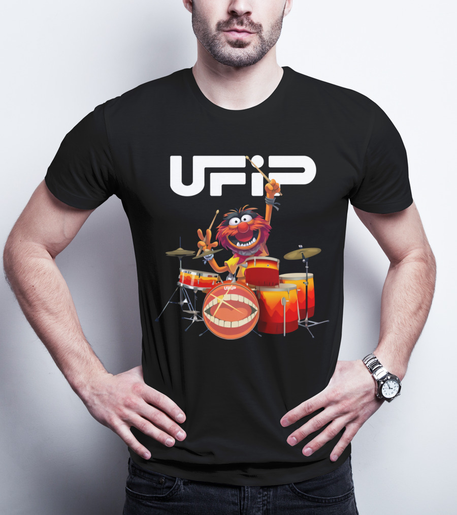 The Muppet Show Animal Playing Drums UFIP T-Shirt