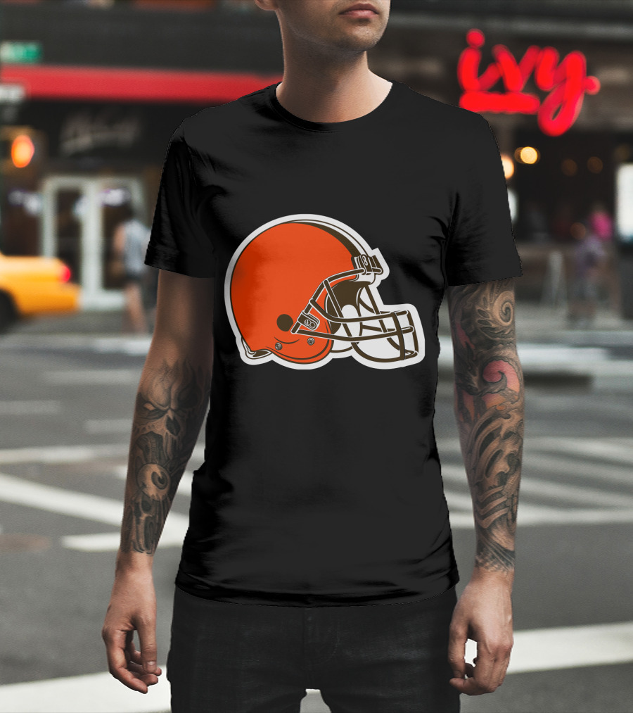 Cleveland Browns Helmet T-Shirt