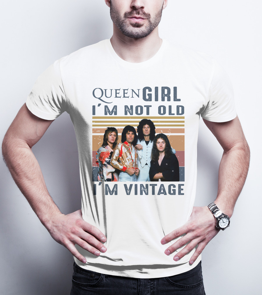 Queen Girl I'm Not Old I'm Vintage T-Shirt