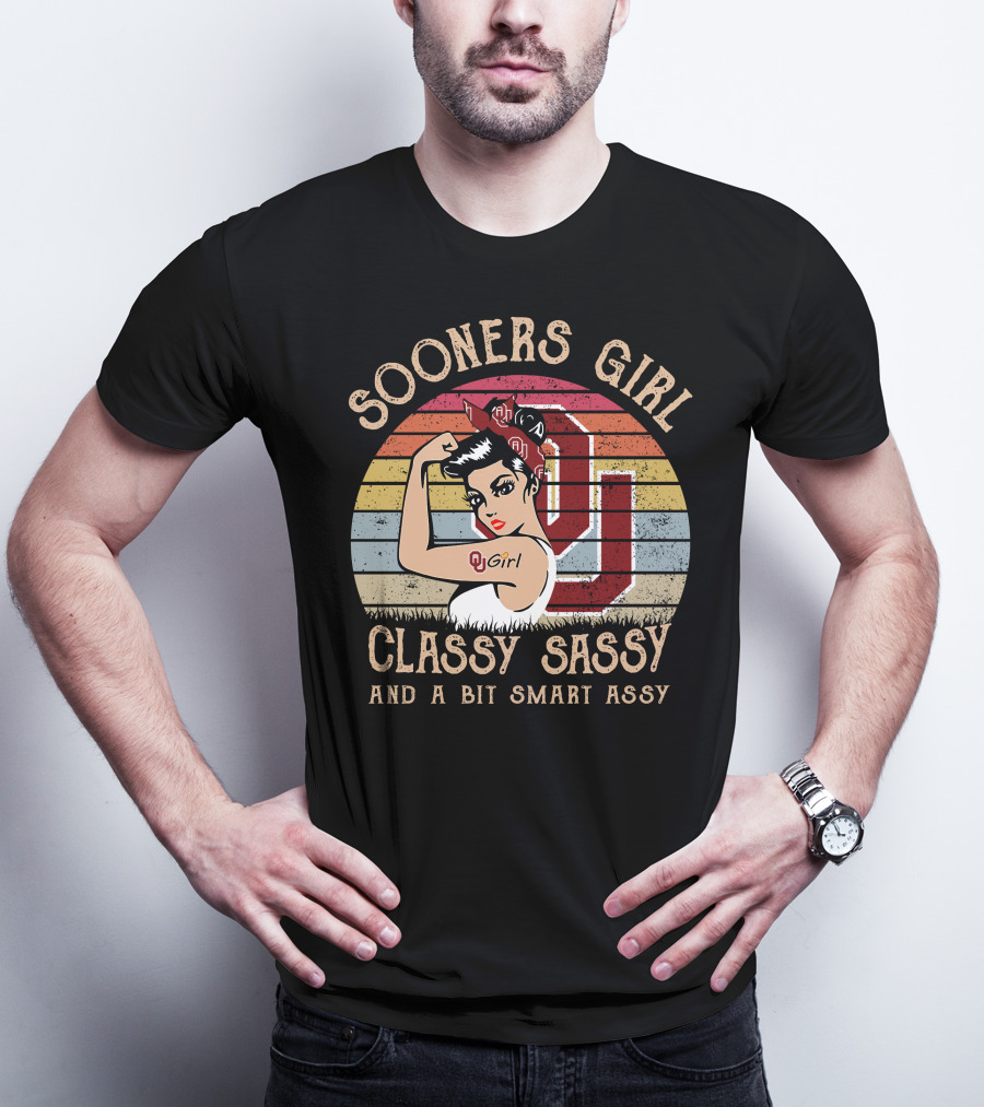 Sooners Girl Classy Sassy And A Bit Smart Assy T-Shirt