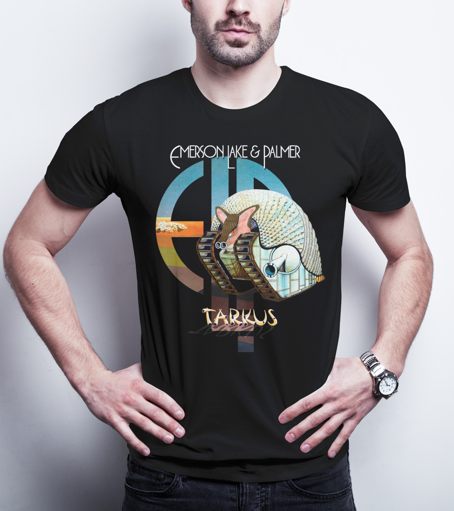 Emerson Lake And Palmer Tarkus Armadillo Tank T-Shirt