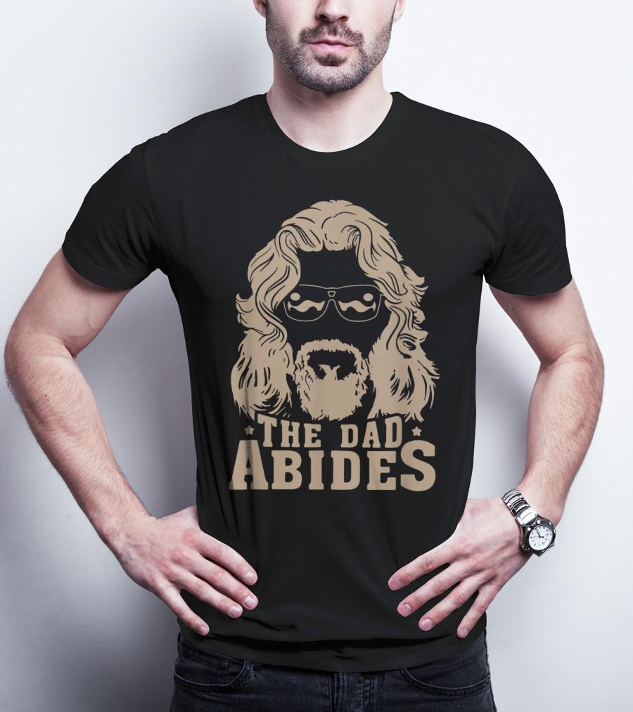 The Dad Abides Big Lebowski T-Shirt
