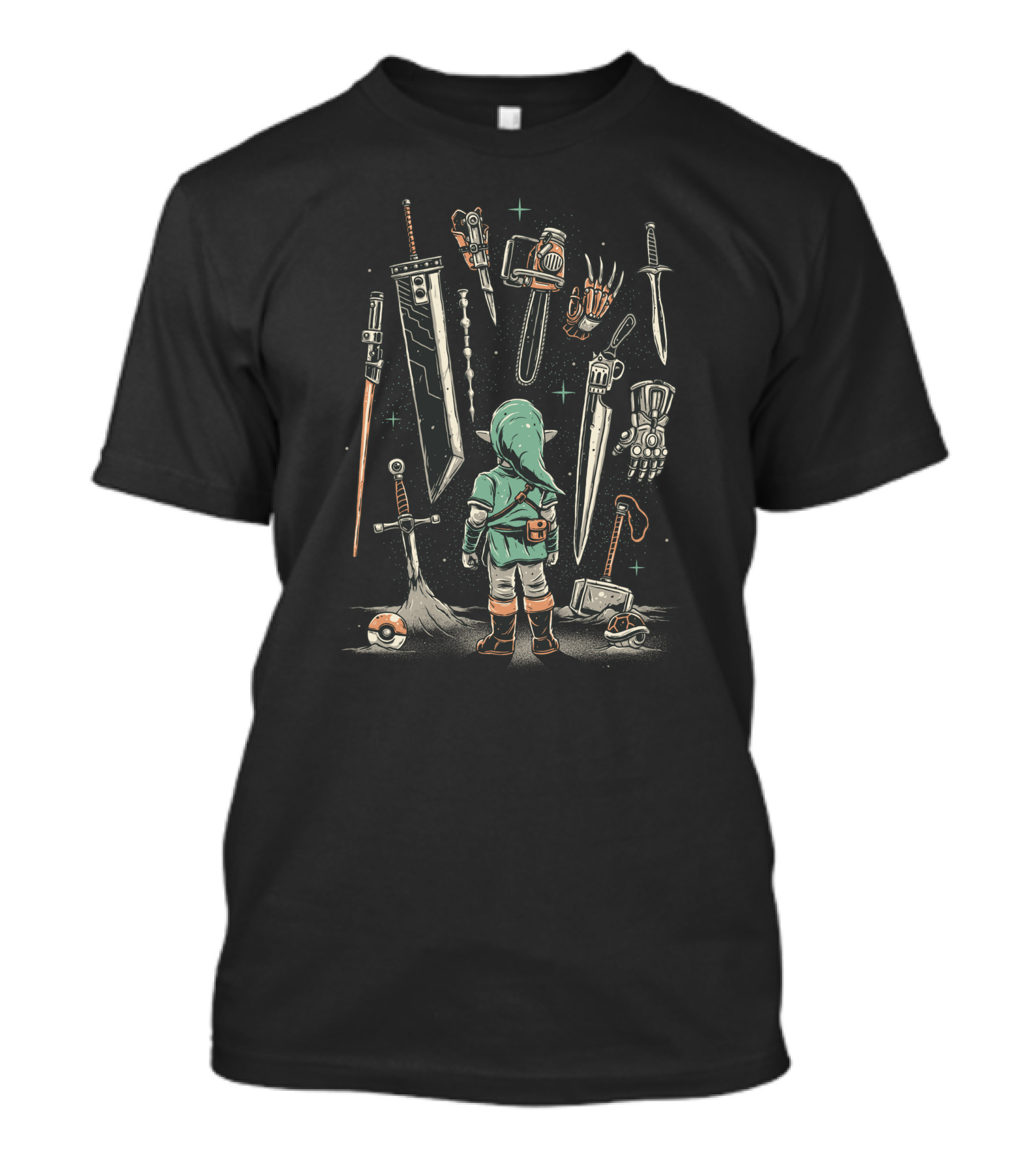 Choose Your Destiny Hero Quest Iconic Weapons Collection T-Shirt
