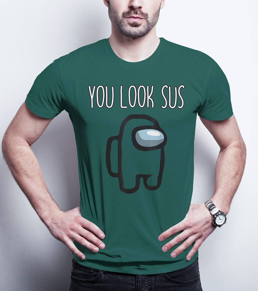 You Look Sus Among Game Us Gamer T-Shirt