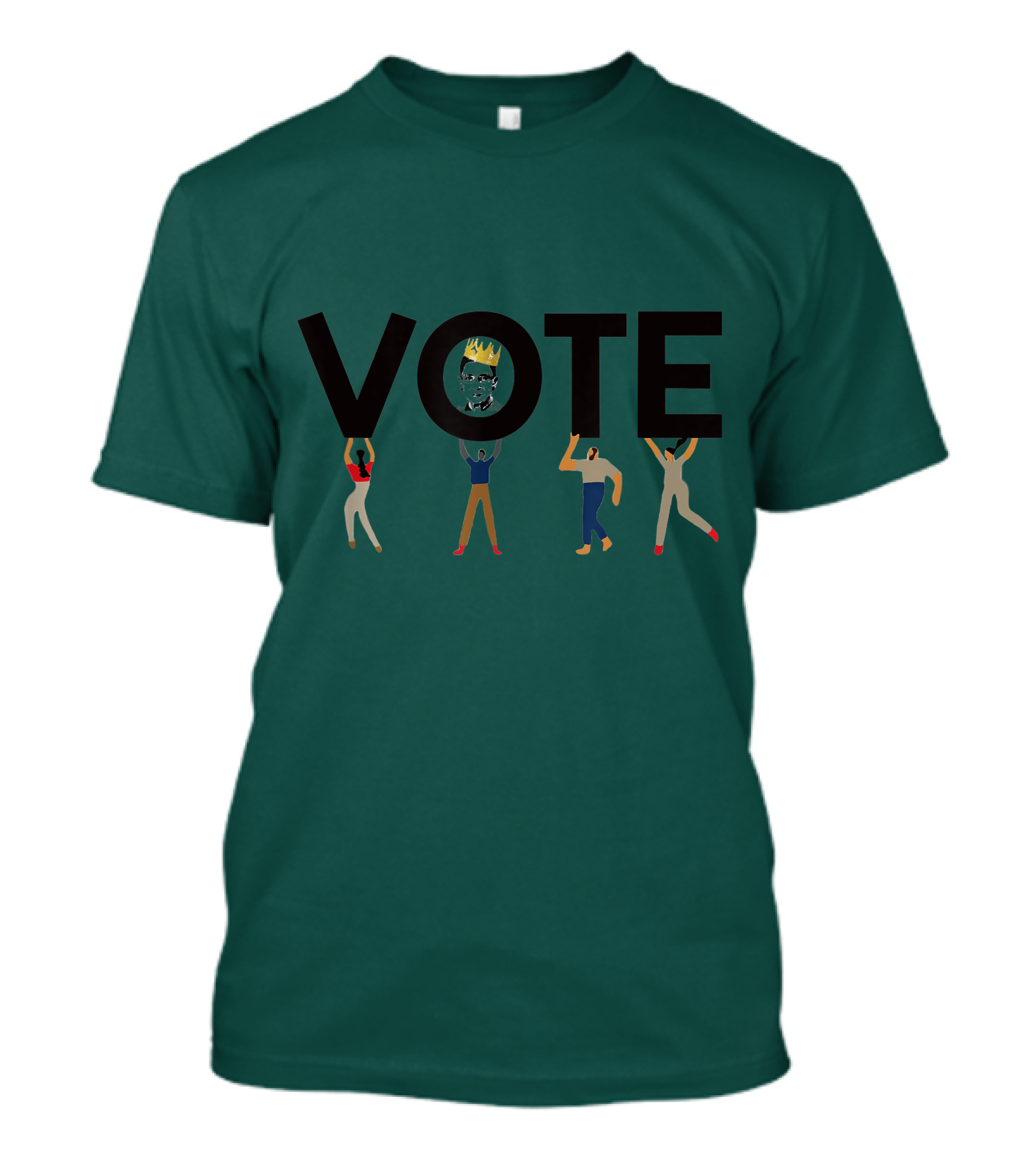 Vote Crown Carry Kings Pop T-Shirt
