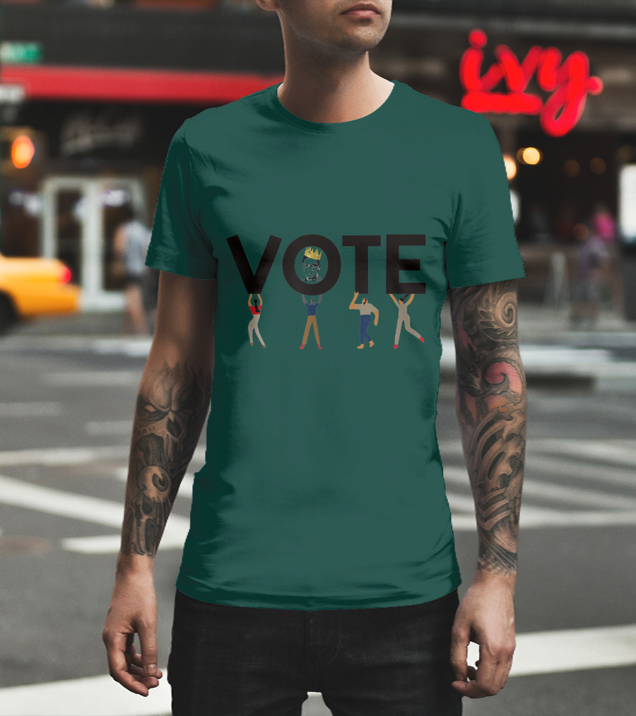Vote Crown Carry Kings Pop T-Shirt