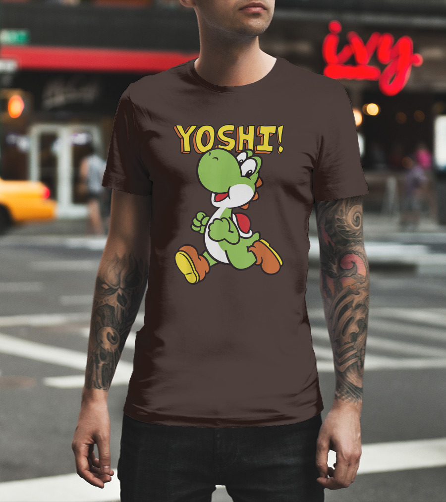 Yoshi Super Mario Jump Intro T-Shirt