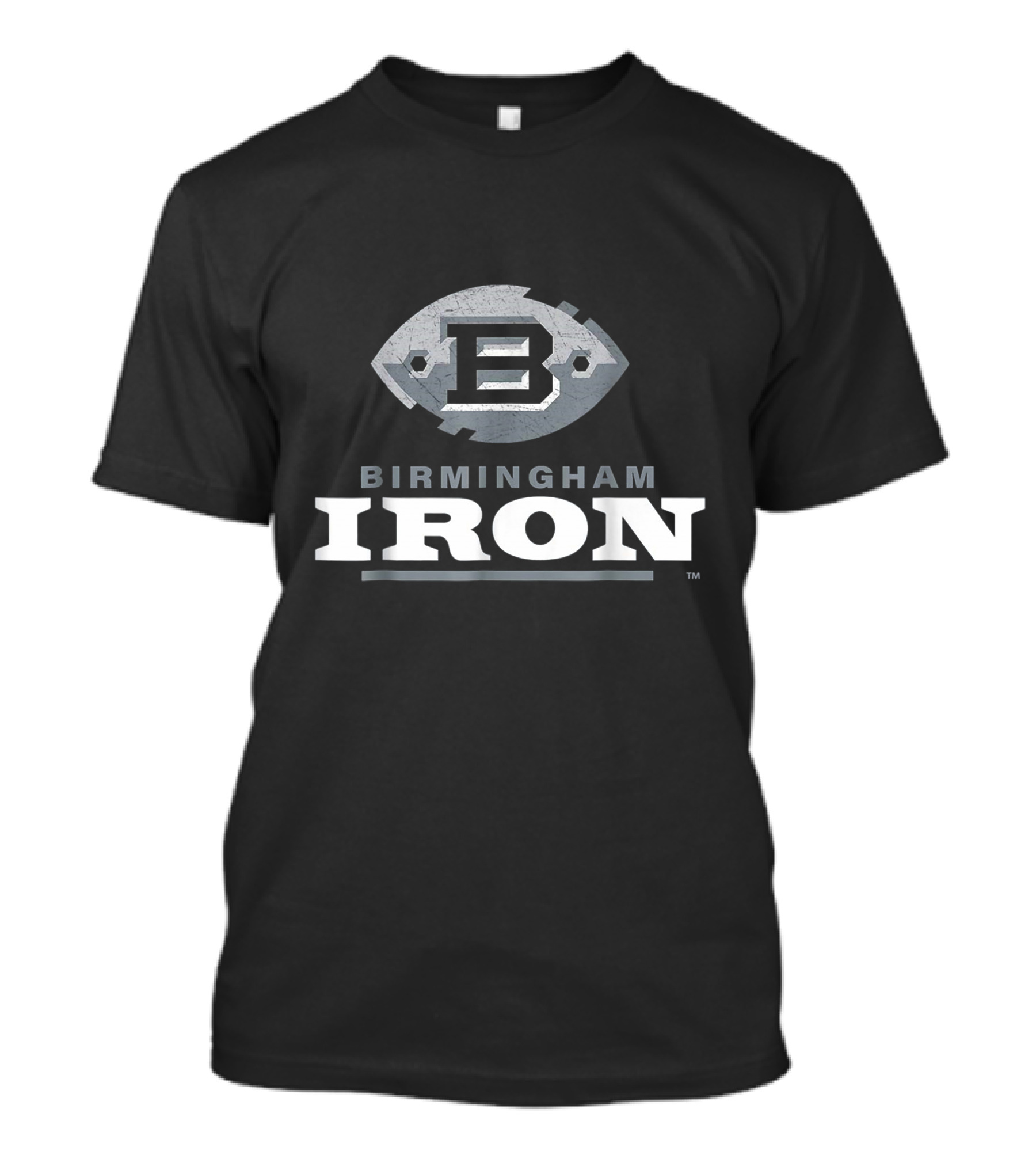 Birmingham Iron Vintage Football Emblem T-Shirt