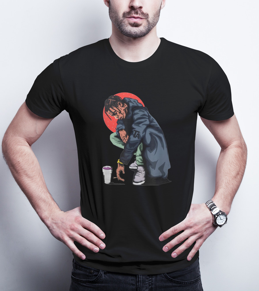 Fans Astroworld Travis Cup Iconic Style Scene T-Shirt