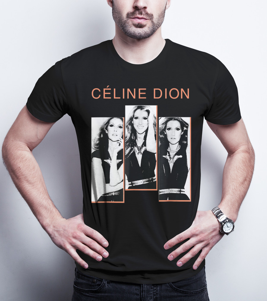 Céline Dion My Heart Sans Attendre Go On T-Shirt