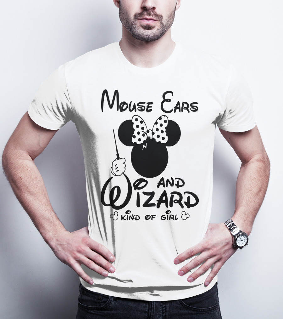 Mouse Ears And Wizard Kind Of Girl T-Shirt