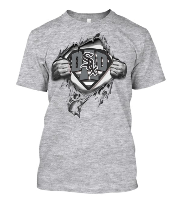 SUPERDAD Chicago White Sox Logo Superman T-Shirt