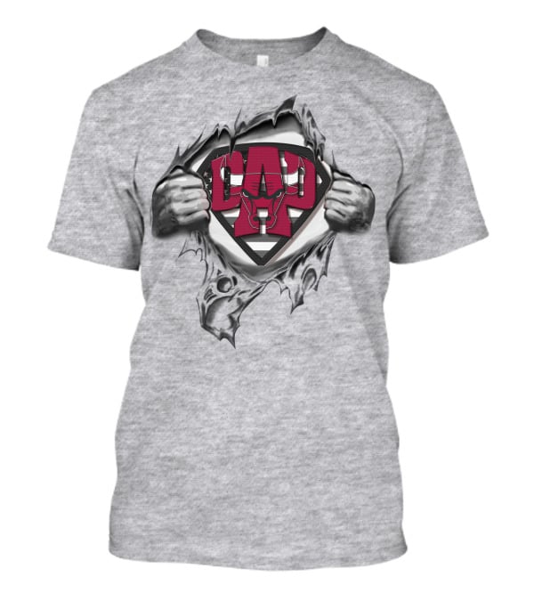 SUPERDAD DAD Chicago Bulls Superman T-Shirt