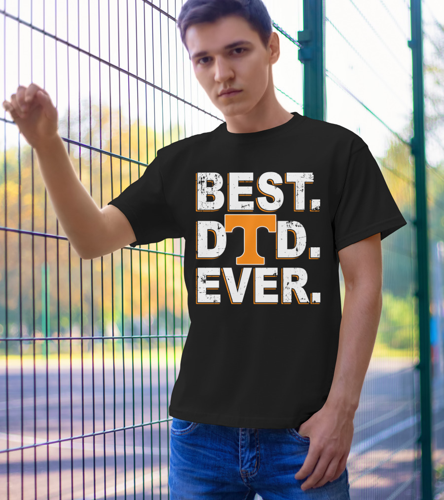 Best Dad Ever Tennessee Volunteers T-Shirt