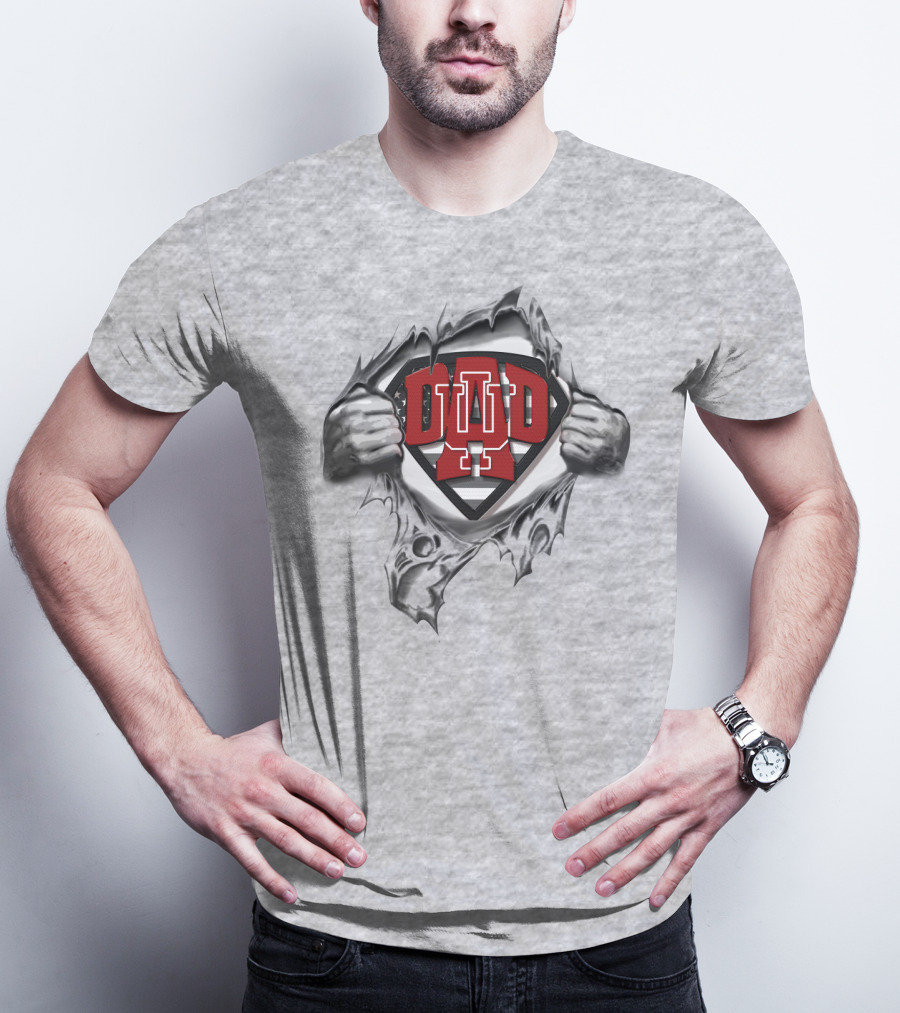 SUPERDAD INDIANA HOOSIERS LOGO DAD 25 EMERGING T-Shirt