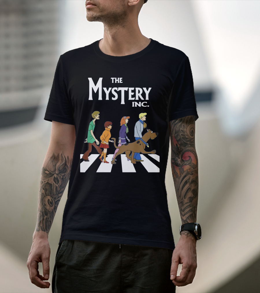 The Mystery Inc Abbey Road Spoof T-Shirt