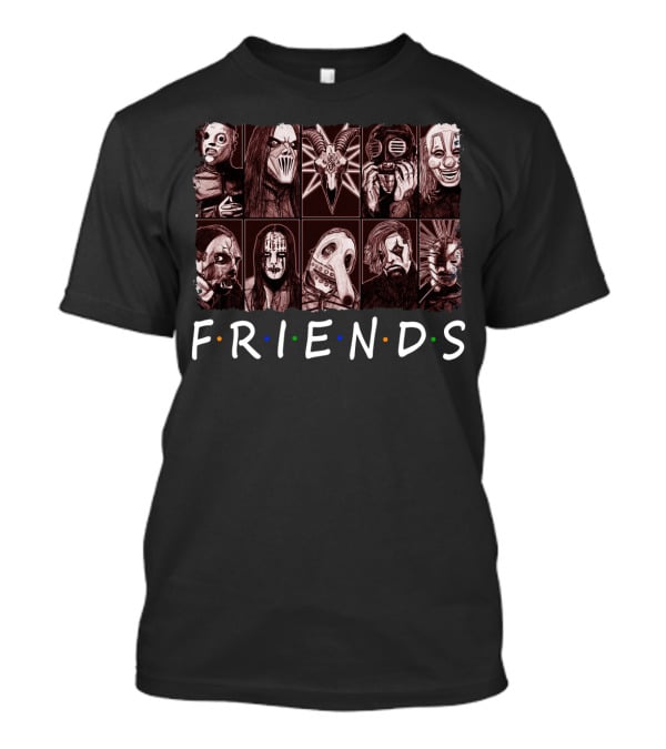 Slipknot Masks Friends Parody With Iconic Horror T-Shirt