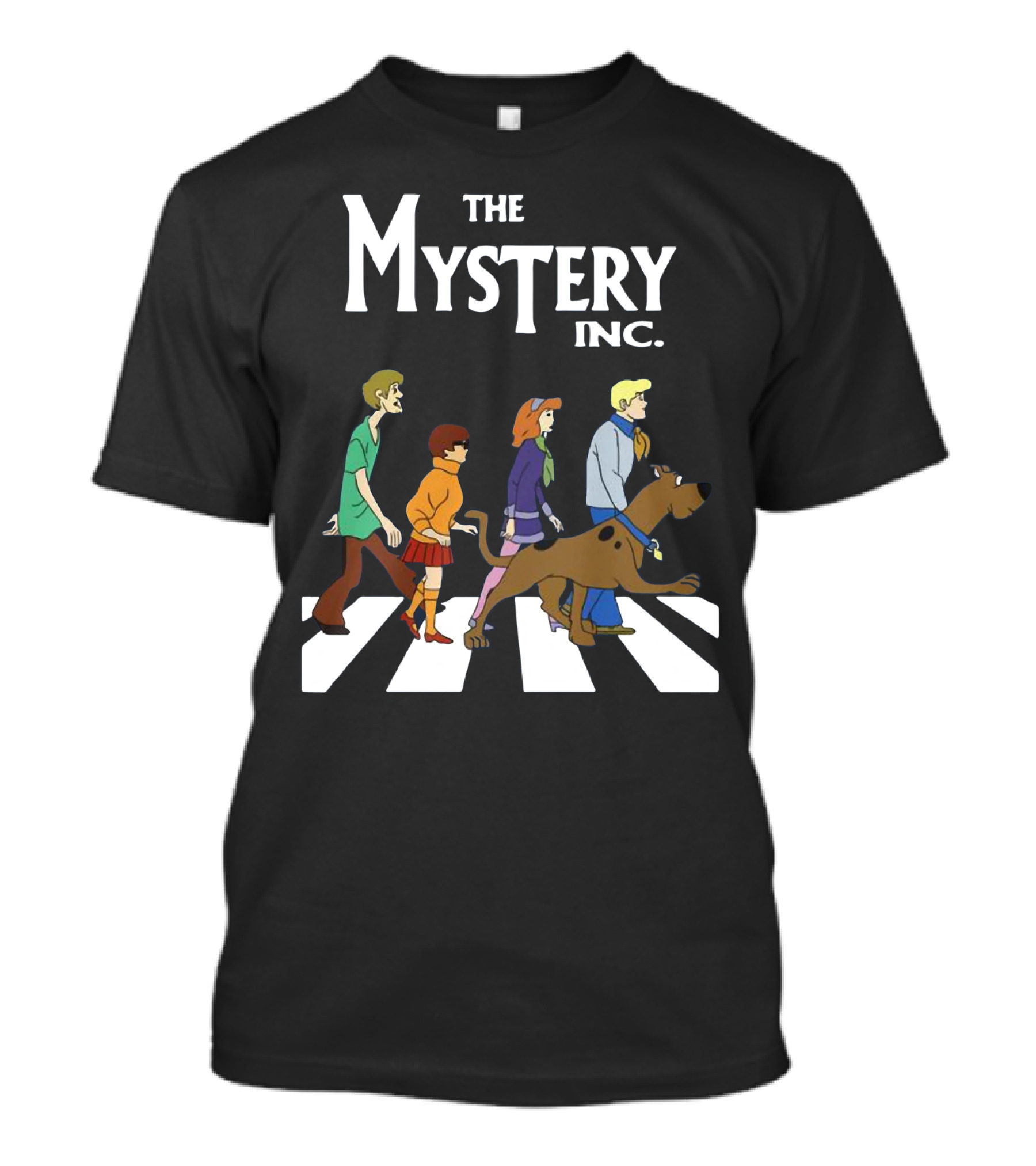 The Mystery Inc. Scooby Doo Abbey Road Walking Classic T-Shirt