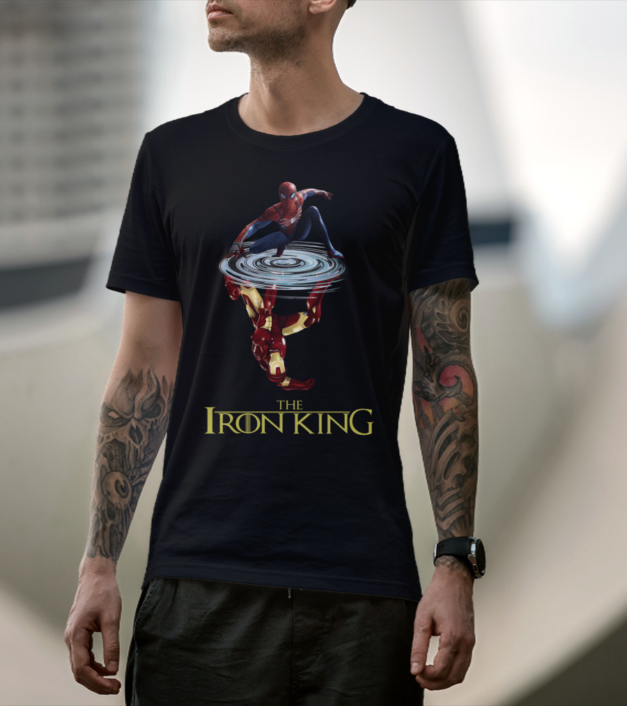 Spider Man Reflection The Iron King T-Shirt