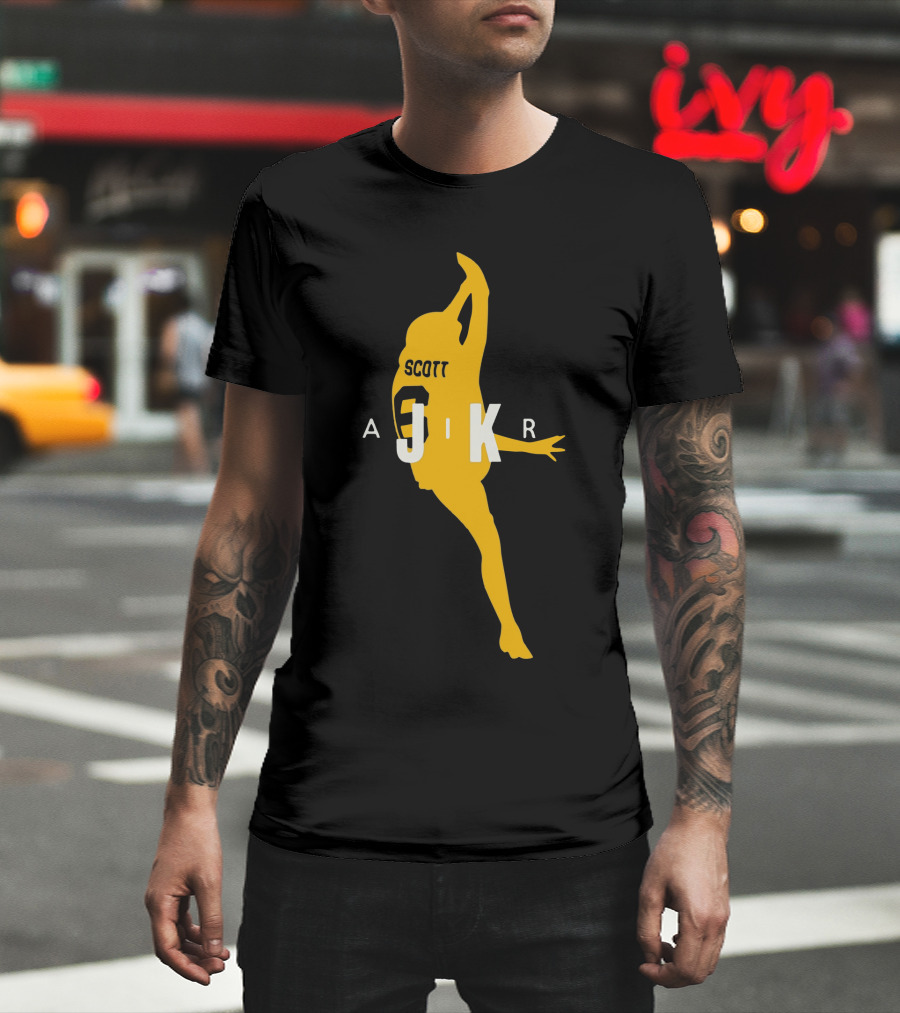 Jk Scott Air Silhouette Action Sports Jersey T-Shirt
