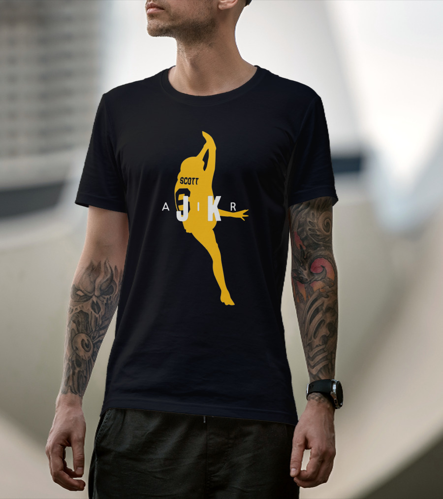 Jk Scott Air Silhouette Action Sports Jersey T-Shirt