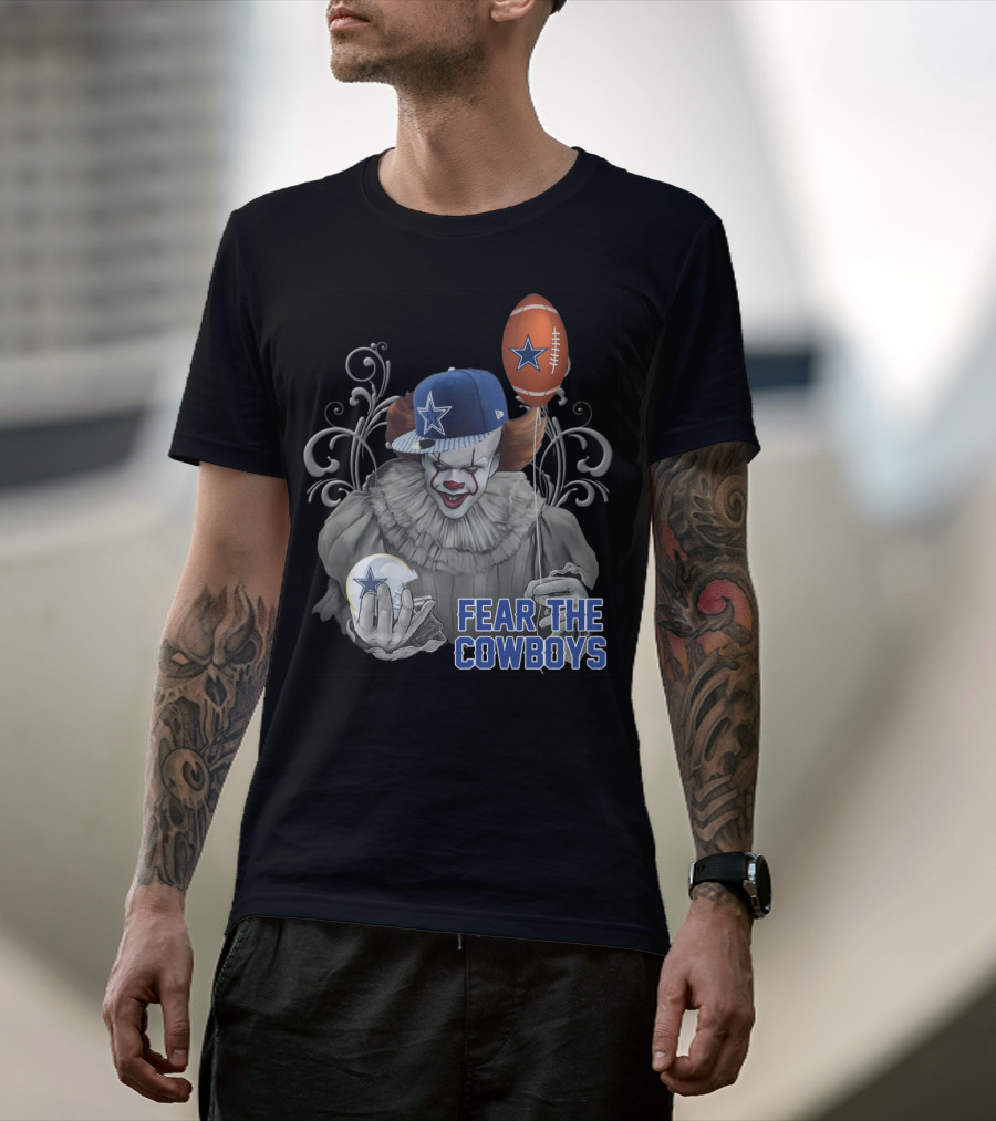 Pennywise Fear The Cowboys Dallas Football Team Balloon Hat T-Shirt