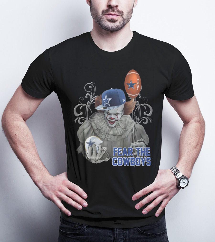 Pennywise Fear The Cowboys Dallas Football Team Balloon Hat T-Shirt