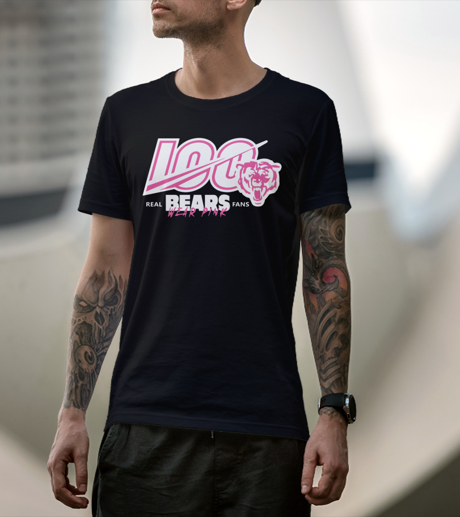 Real Bears Fans Wear Pink T-Shirt