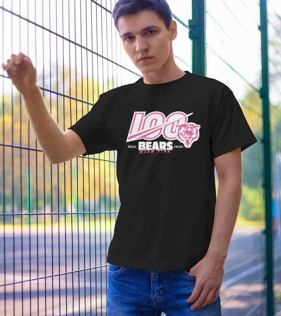 Real Bears Fans Wear Pink T-Shirt