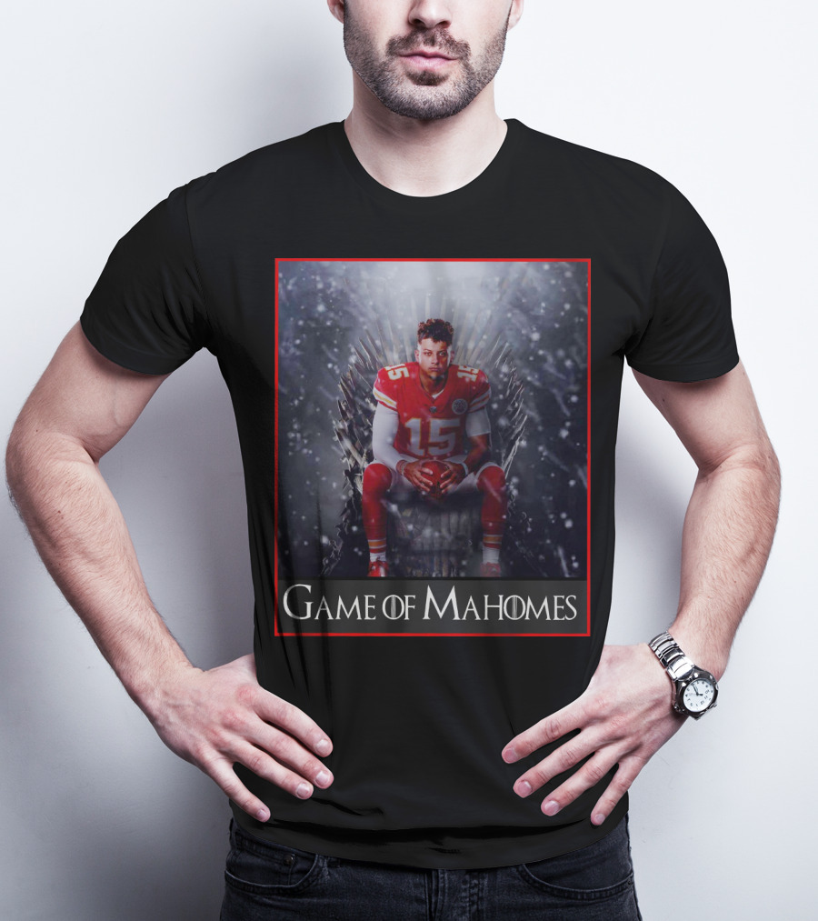 Game Of Mahomes Iron Throne Chiefs Number 15 T-Shirt