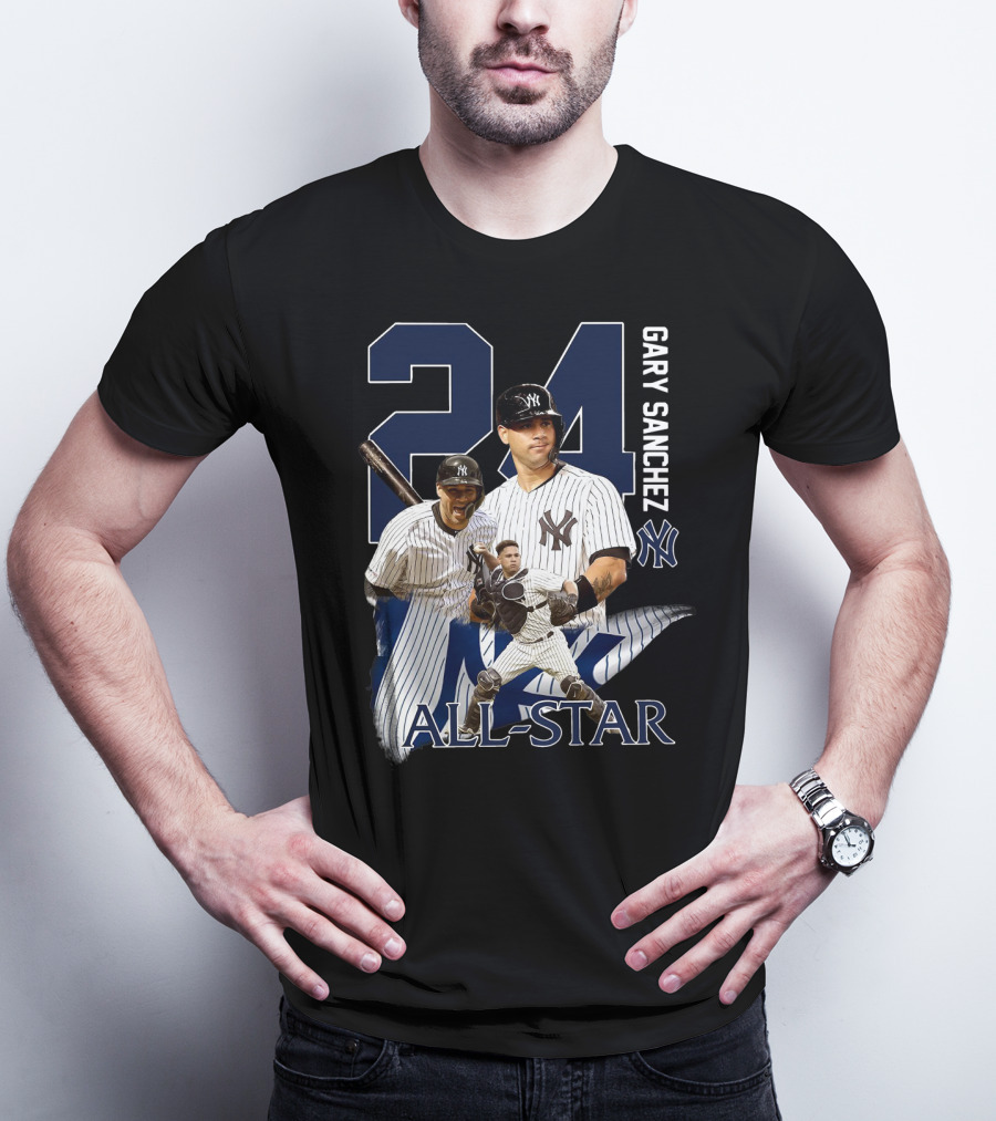 New York Yankees Gary Sanchez 24 All-Star T-Shirt