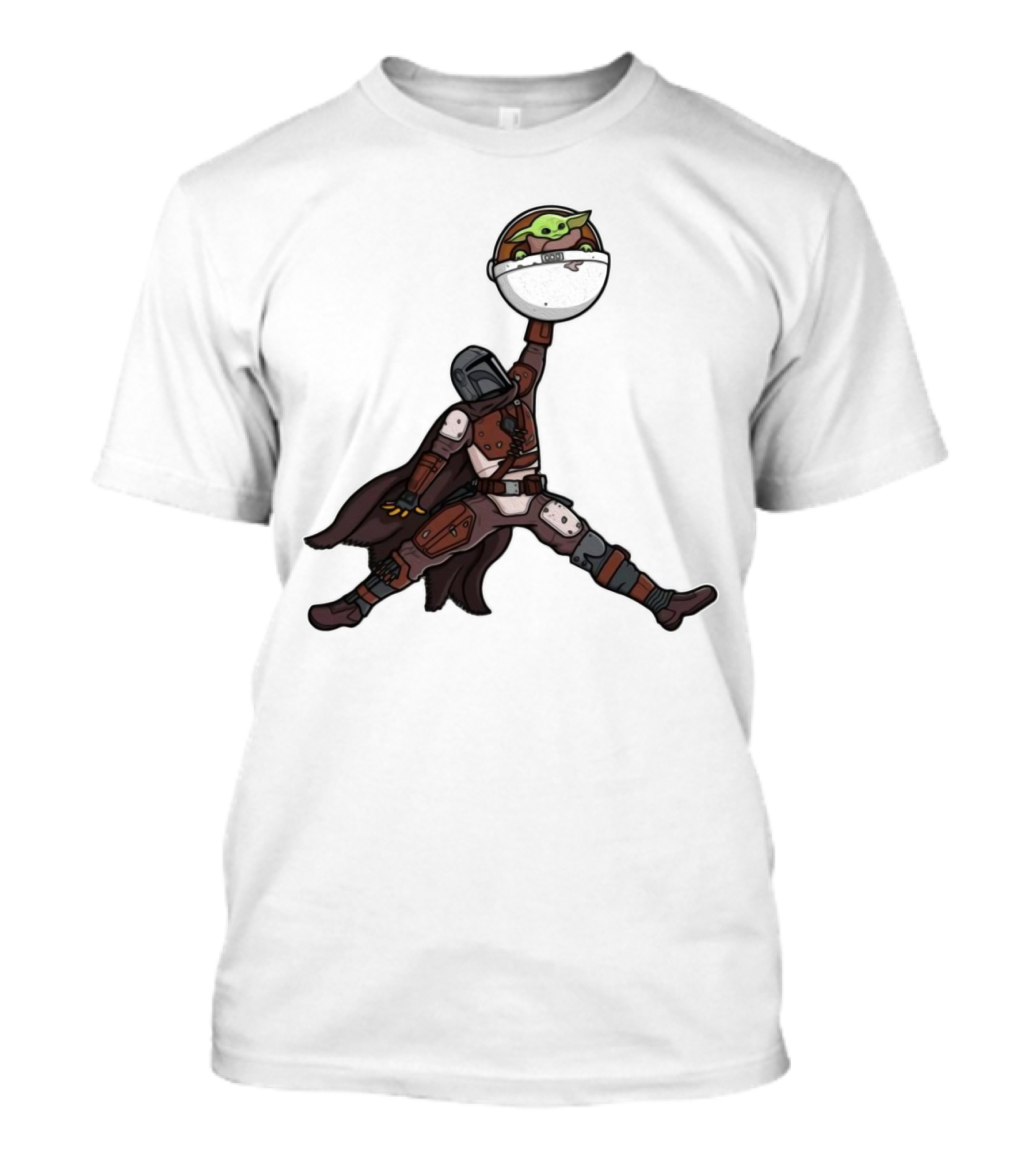 Boba Fett Baby Yoda Air Jordan T-Shirt