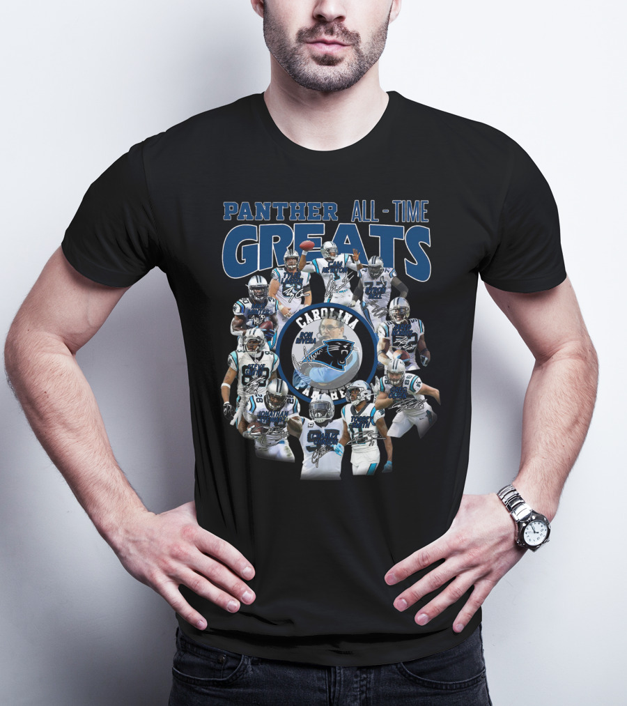 PANTHER ALL-TIME GREATS CAROLINA PANTHERS T-Shirt