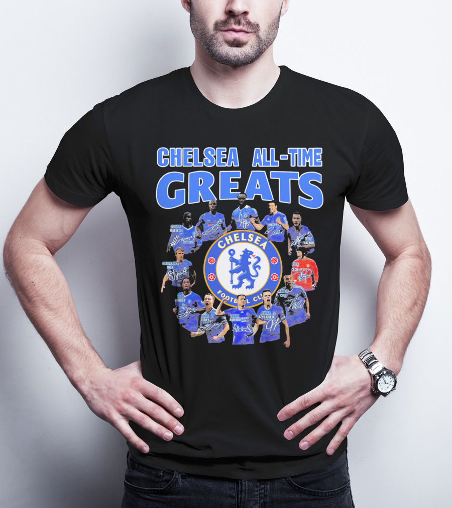 Chelsea All-Time Greats Featuring Legends Of Chelsea Football Club T-Shirt