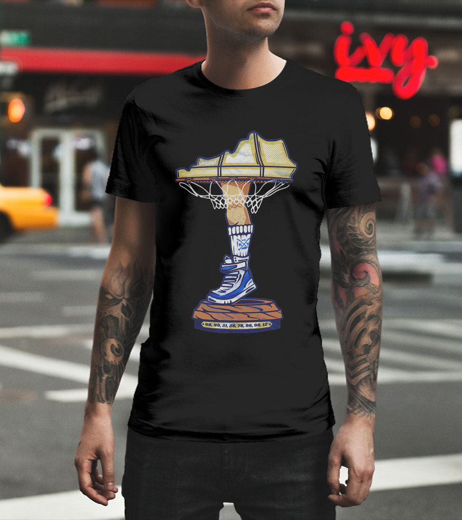 Kentucky State Leg Lamp Basketball Shoe Trophy 48 49 51 58 78 96 98 12 T-Shirt