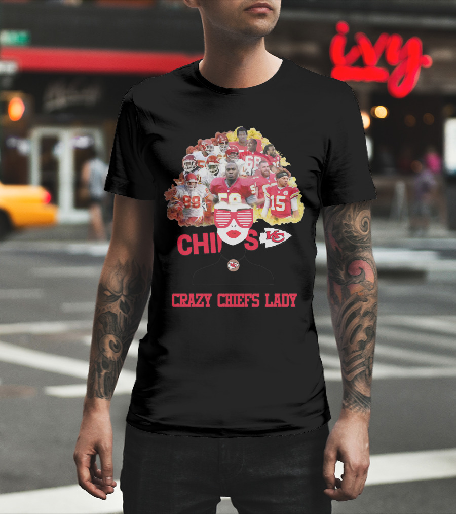 Crazy Chiefs Lady Chiefs Kansas City T-Shirt