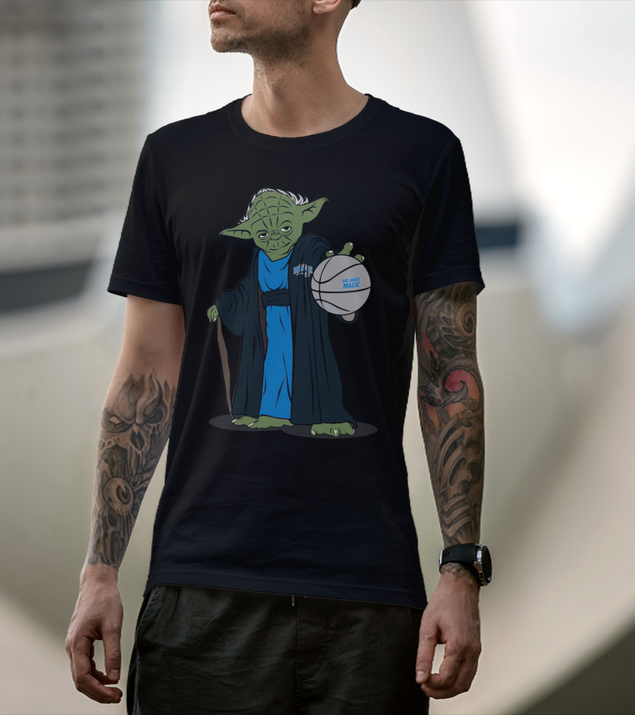 Master Yoda Orlando Magic Basketball T-Shirt