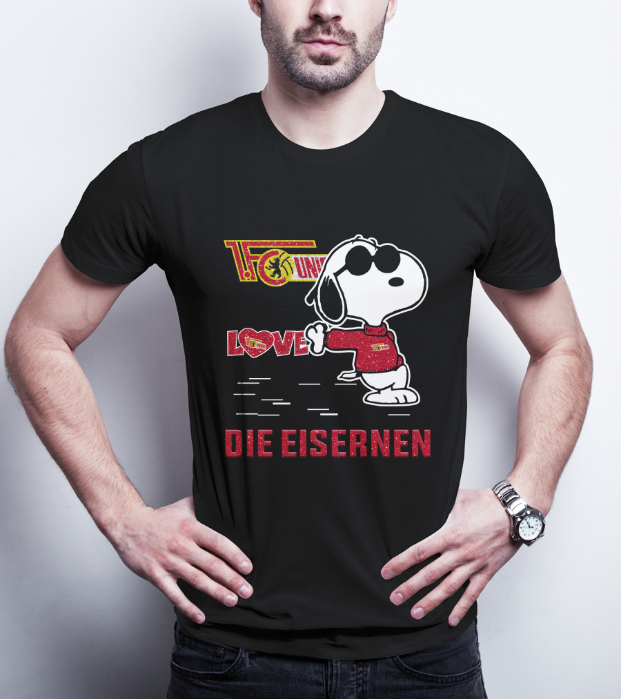 Snoopy Love 1. FC Union Berlin Die Eisernen T-Shirt