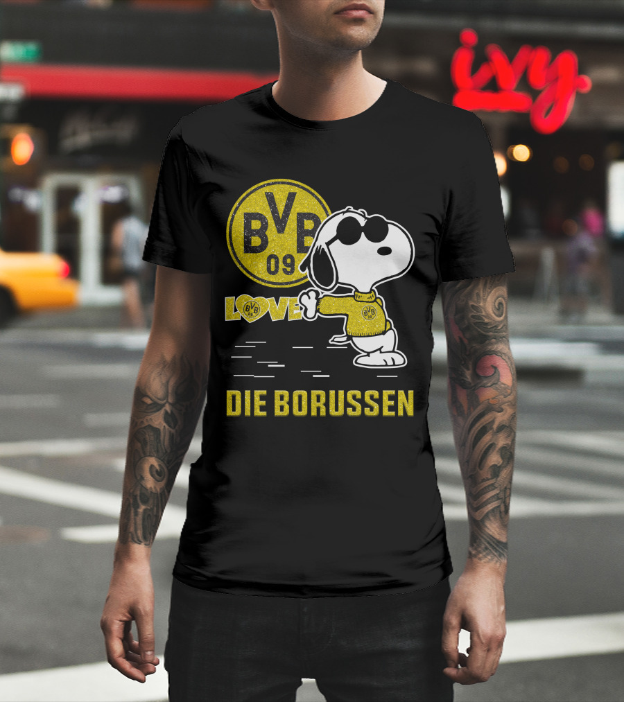 Snoopy BVB 09 Love Die Borussen T-Shirt