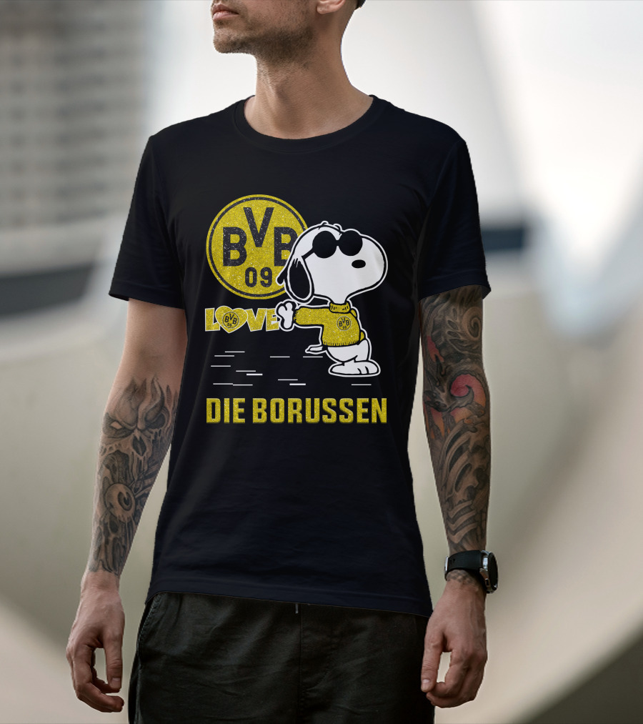 Snoopy BVB 09 Love Die Borussen T-Shirt