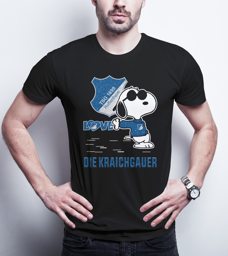 Snoopy Love TSG 1899 Hoffenheim Die Kraichgauer T-Shirt