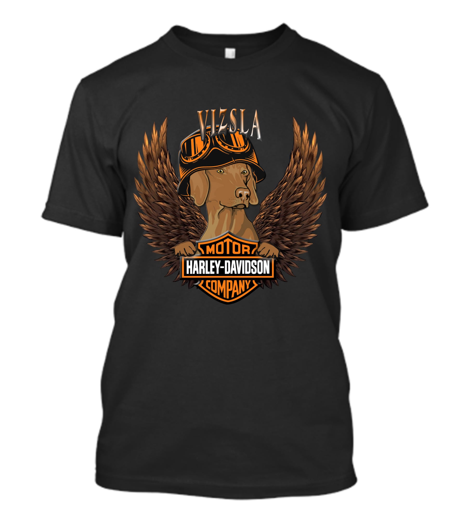 Harley Davidson Vizsla Wings Motor Company T-Shirt