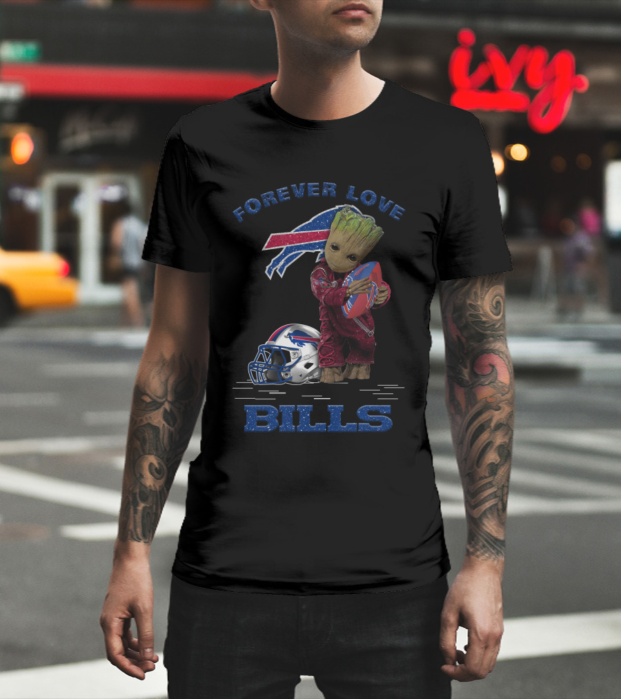Forever Love Bills Groot Buffalo Bills Football T-Shirt