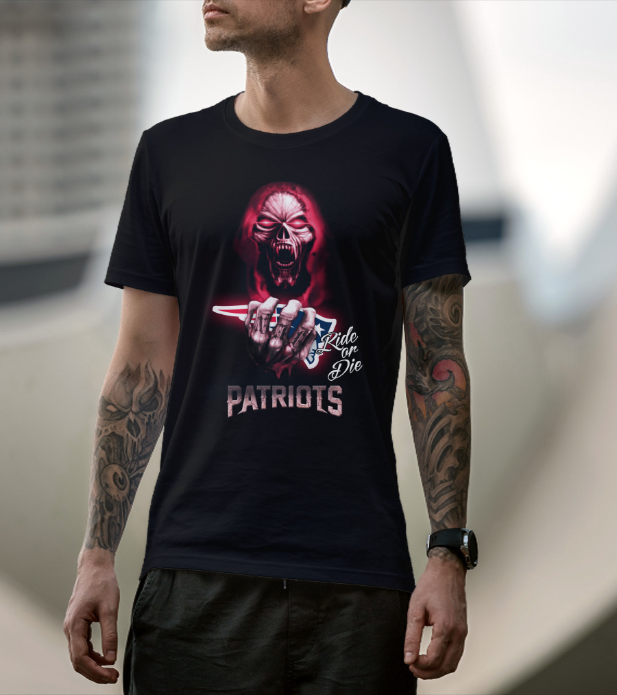 Nfl New England Patriots Ride Or Die 146 Hd0022 T-Shirt