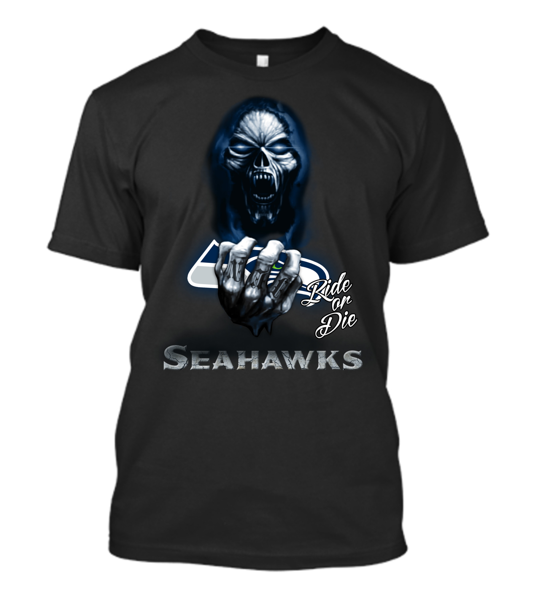 Seattle Seahawks Nfl Ride Or Die 146 Hd0029 T-Shirt