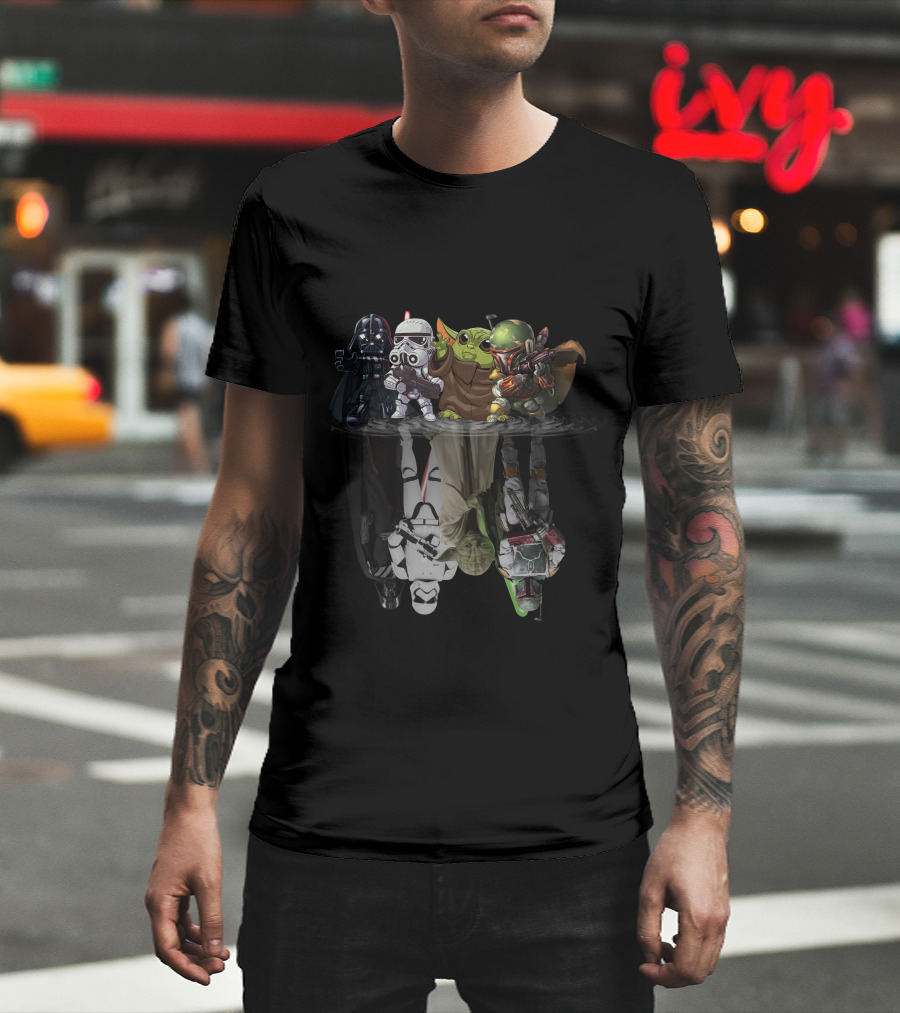 Warrior Collection: Star Wars Characters Reflection T-Shirt
