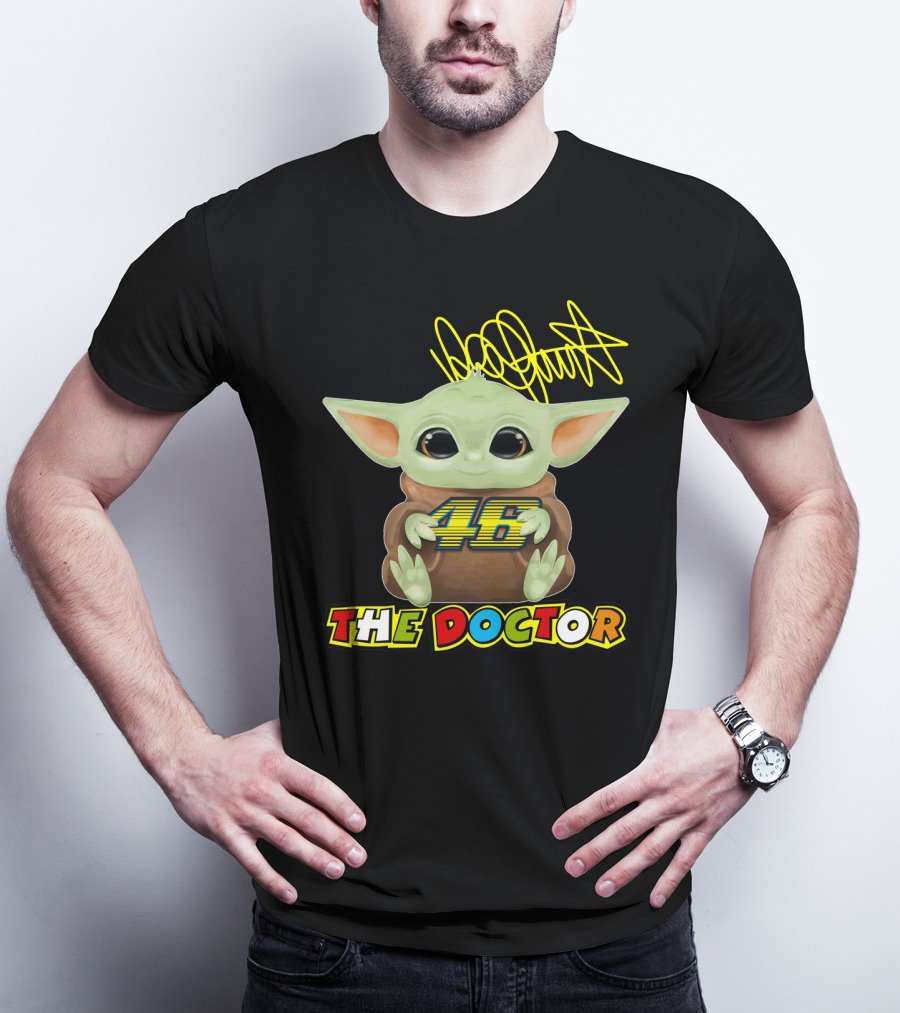 Valentino Rossi Baby Yoda The Doctor 46 T-Shirt