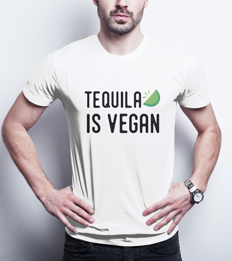 Tequila Is Vegan Lime Slice T-Shirt